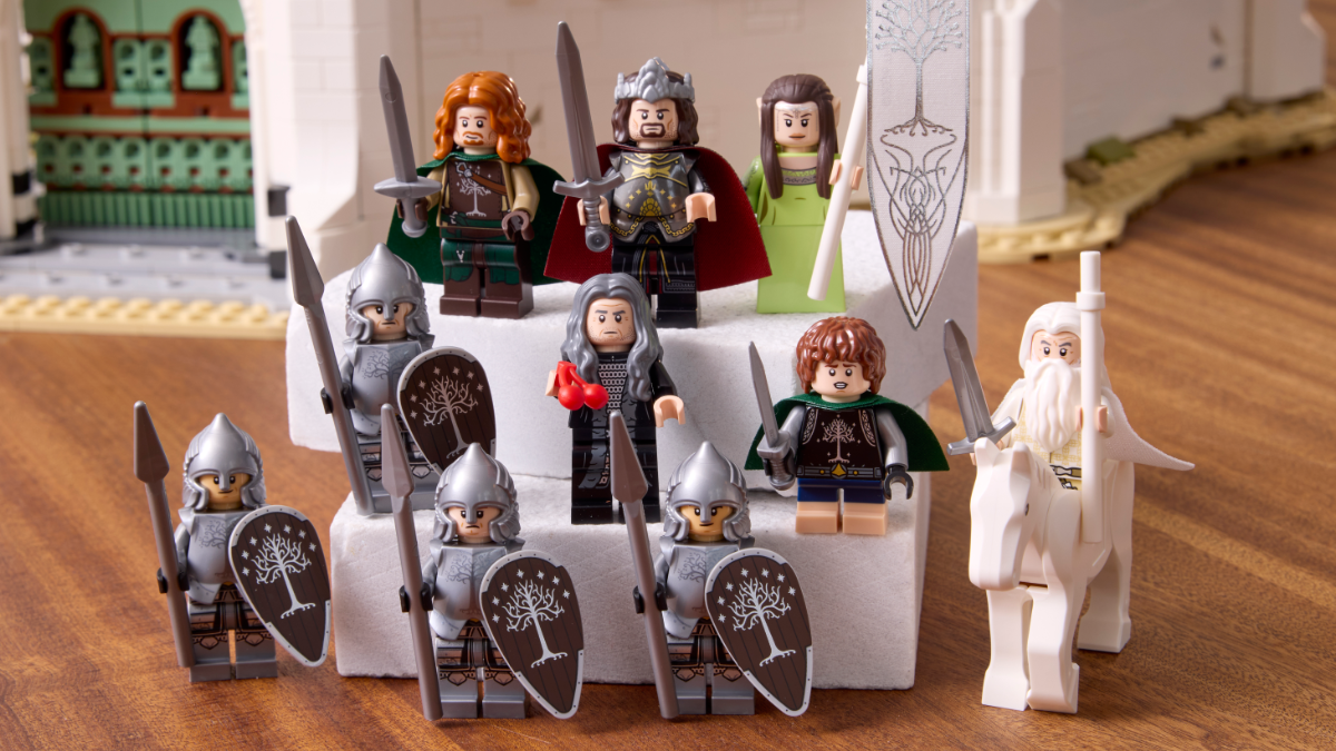 LEGO explains Minas Tirith's minifigure line-up: ‘We had to make ...